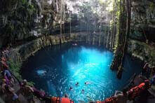 Tour to Chichen Itza and cenotes (IK-KIL + Oxman) $100 USD